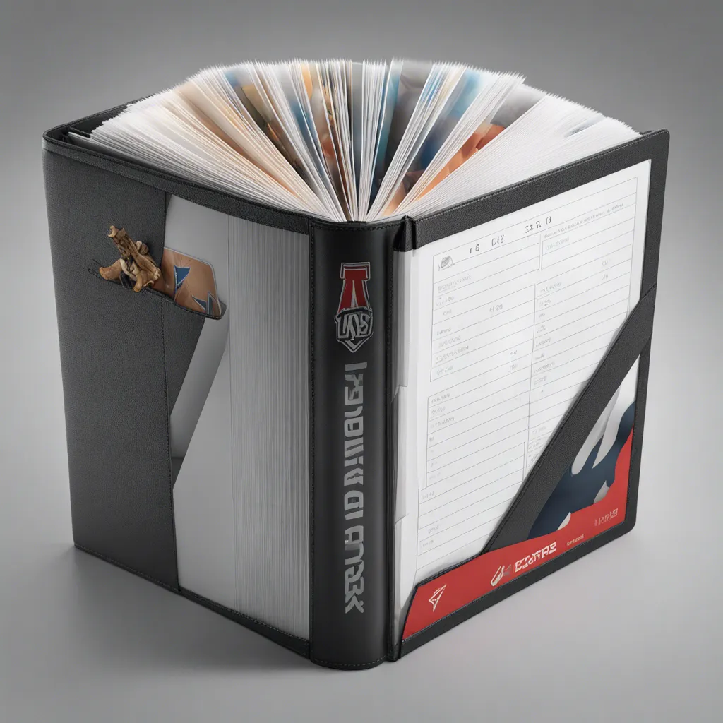 Sports card binder – Sports Repack